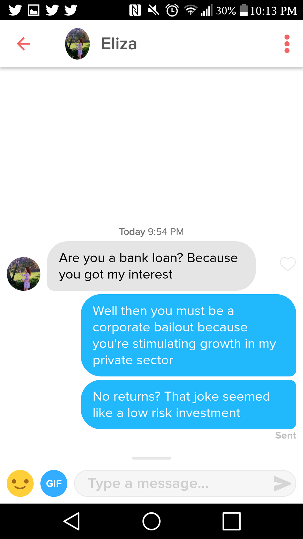 17 Funny Tinder Messages That'll Make You Glad You're Not Single