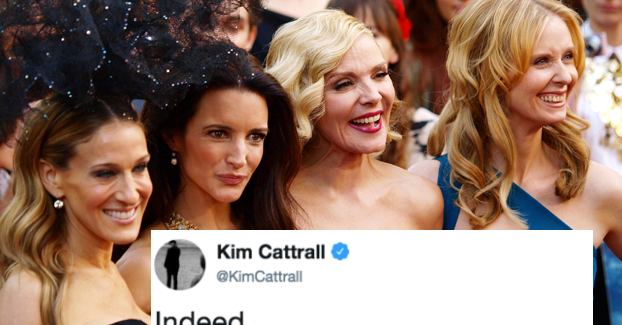 Heres How Kim Cattrall Handled The Sex And The City 20th Anniversary 1247
