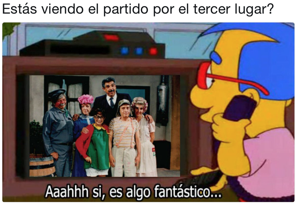 17 Memes más necesarios que el partido por el tercer lugar del Mundial