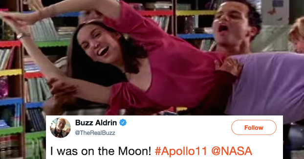 Buzz Aldrin Tweeted The Daddiest Of Dad Jokes On The Anniversary Of His ...