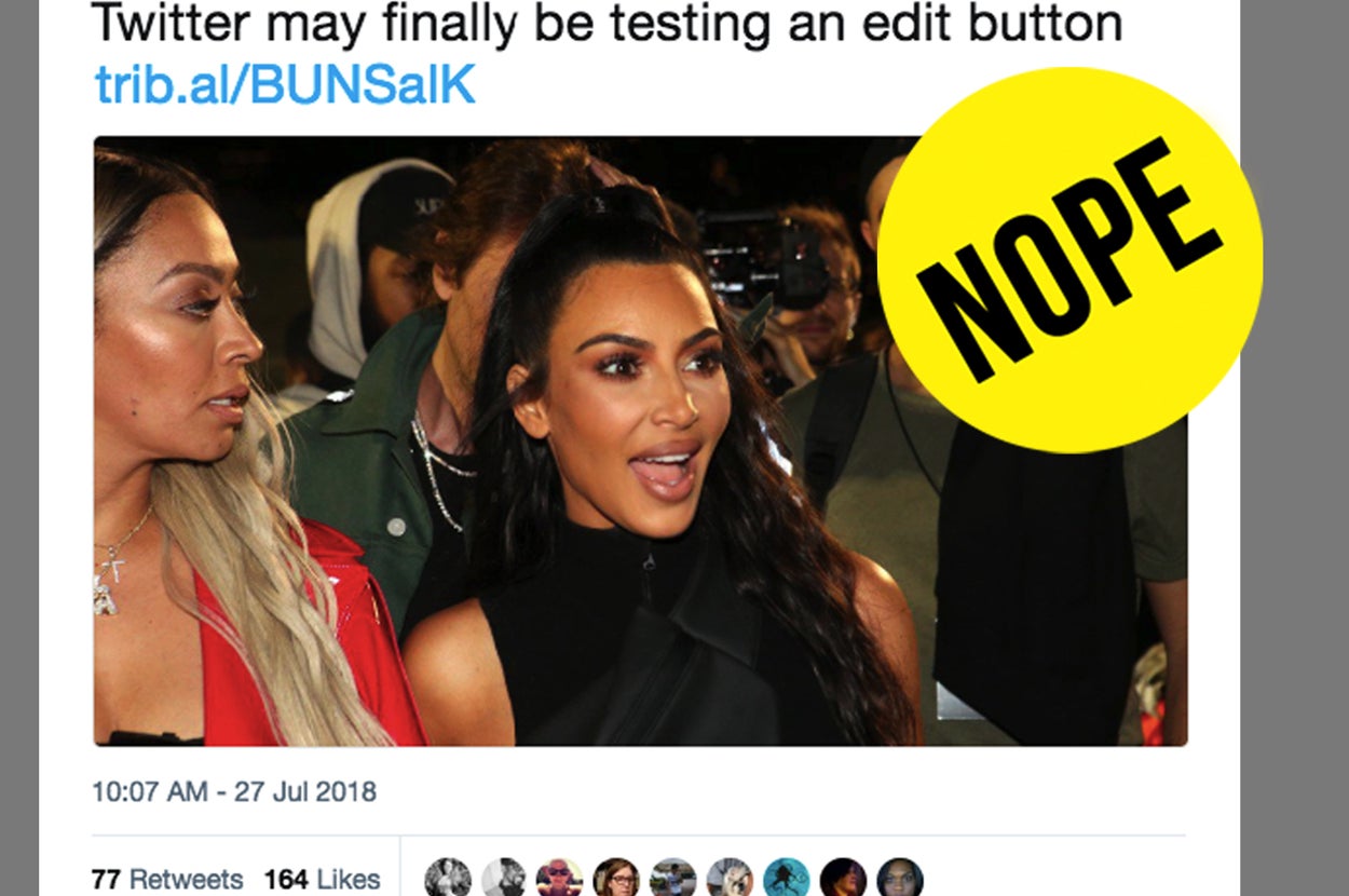 Everyone Calm Down, Twitter Is Not Testing An "Edit" Button