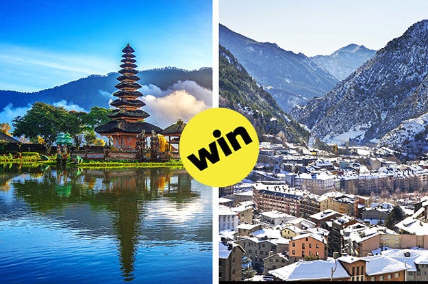 This Warm/Cold Destination Test Will Tell You Where You Should Travel Next