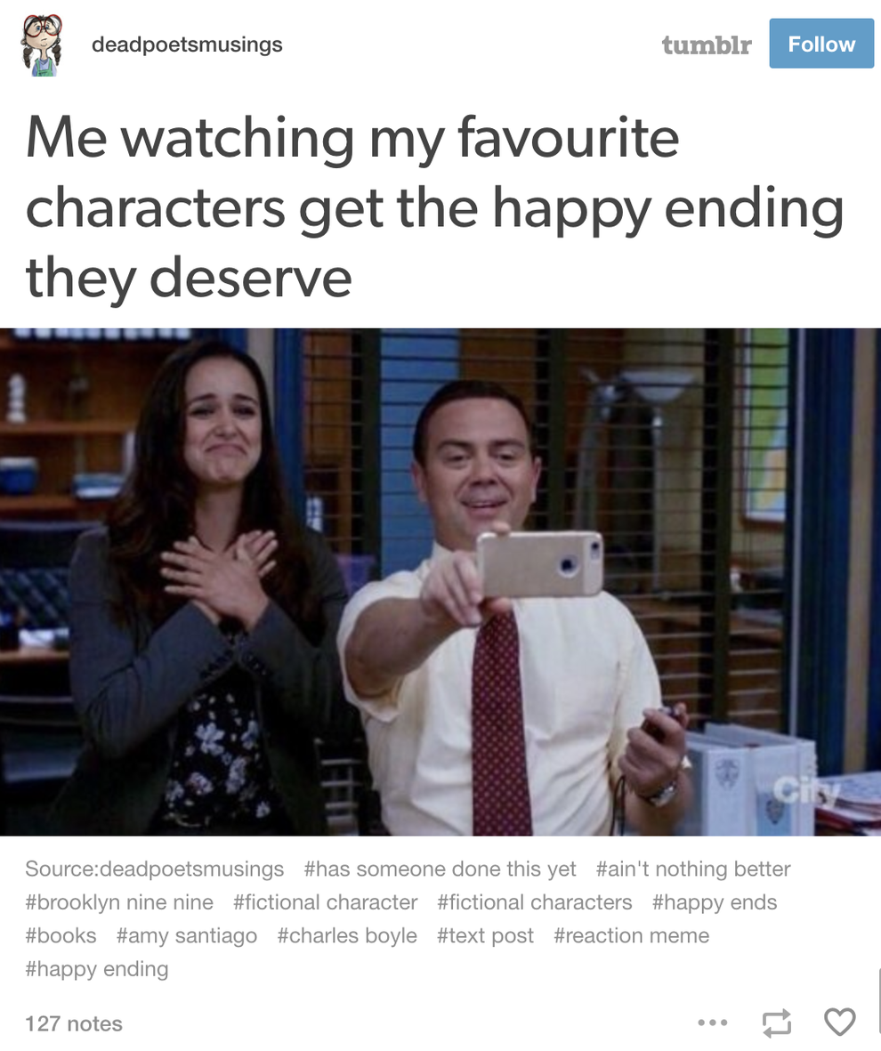 33 Tumblr Posts For Anyone Who Loves Fictional Characters More Than ...