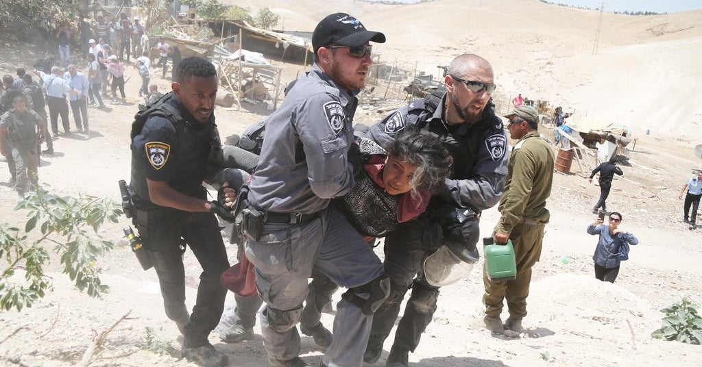 Israeli Officers Were Filmed Appearing To Rip A Palestinian Woman’s ...