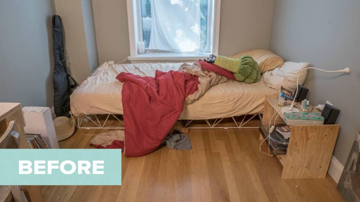 I Made Over A Stranger's Bedroom Based On Their Social Media