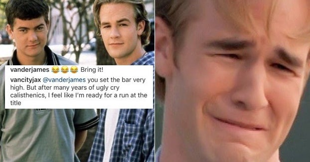 Dawson And Pacey Just Interacted On Instagram And It Has Me In My Feelings