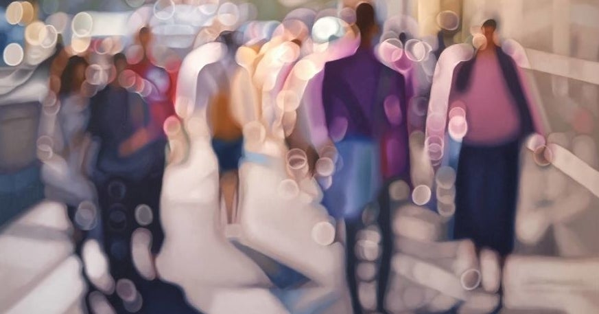 This Artist's Painting Style Perfectly Captures What Blurry Vision Is Like