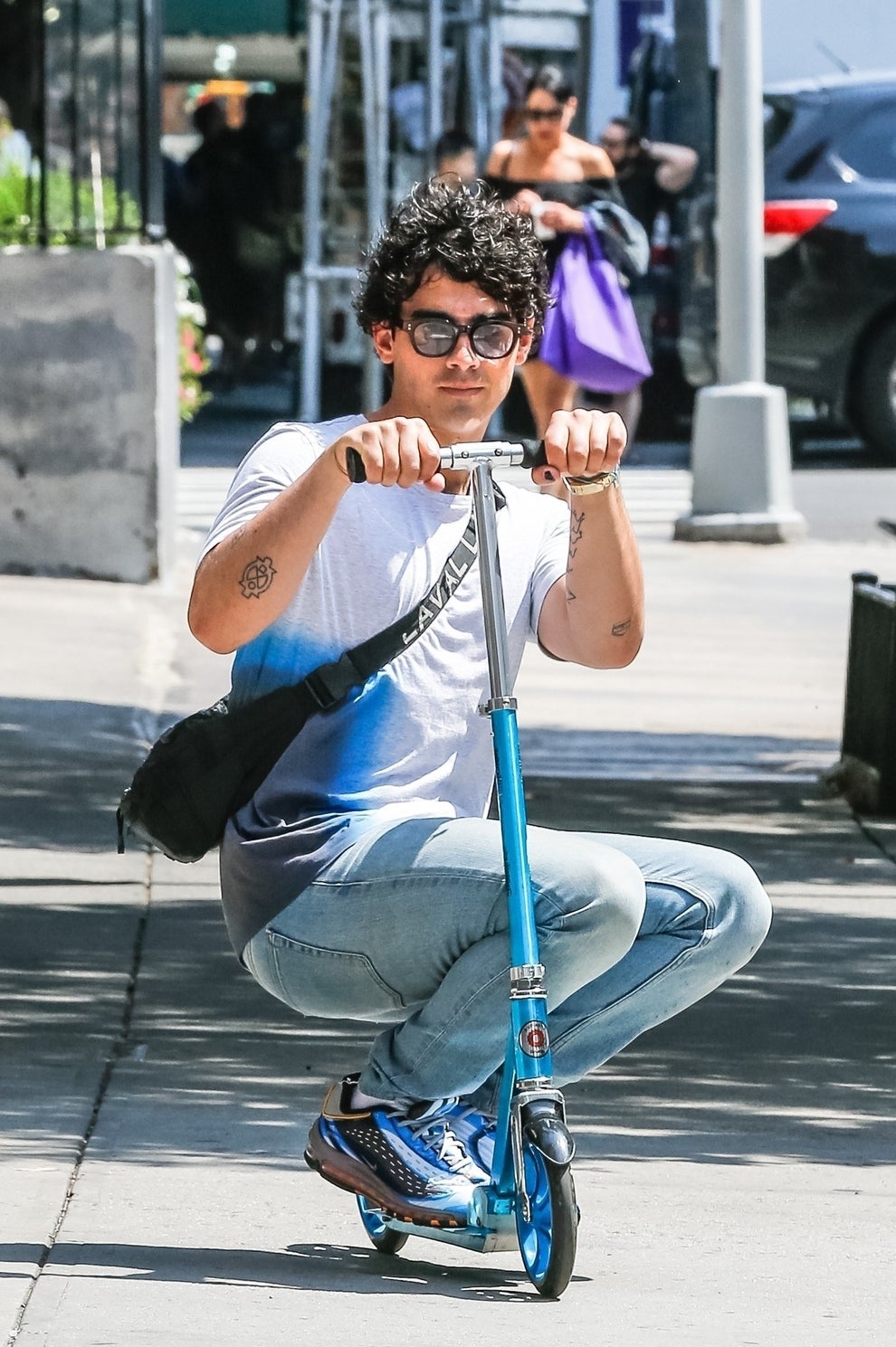 Well Well Well, It's Joe Jonas On A Friggin' Scooter