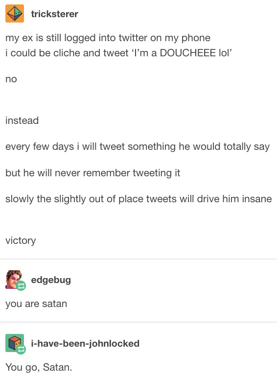17 Posts That Prove The Devil Is Real And He Uses Tumblr