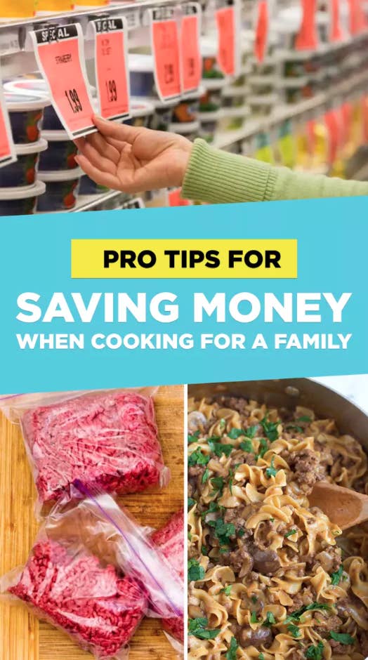 8 Pro Tips For Saving Money When Cooking For A Family