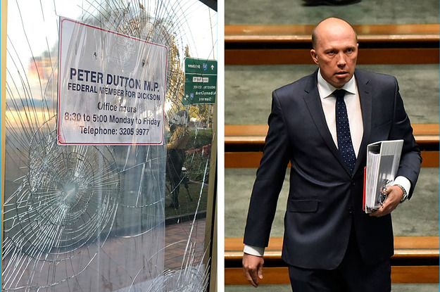 Peter Dutton's Office Was Vandalised Overnight