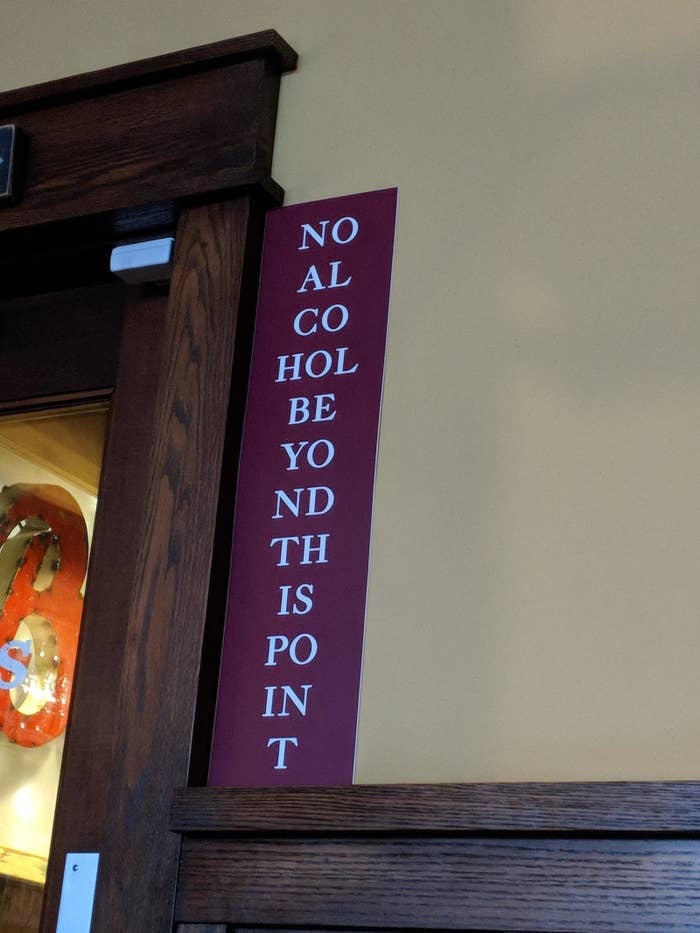 15 Infuriating Pictures Of Bars That Are Honestly Just Unforgivable