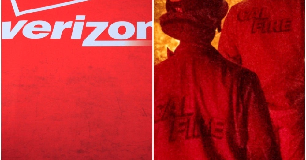 Verizon Says It Won't Slow Internet Speeds For Emergency Crews During ...