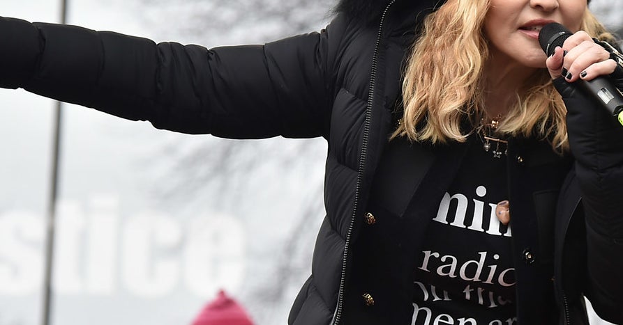 Madonna Wrote "Make America Great Again" On A Photo Of Her Kids And ...