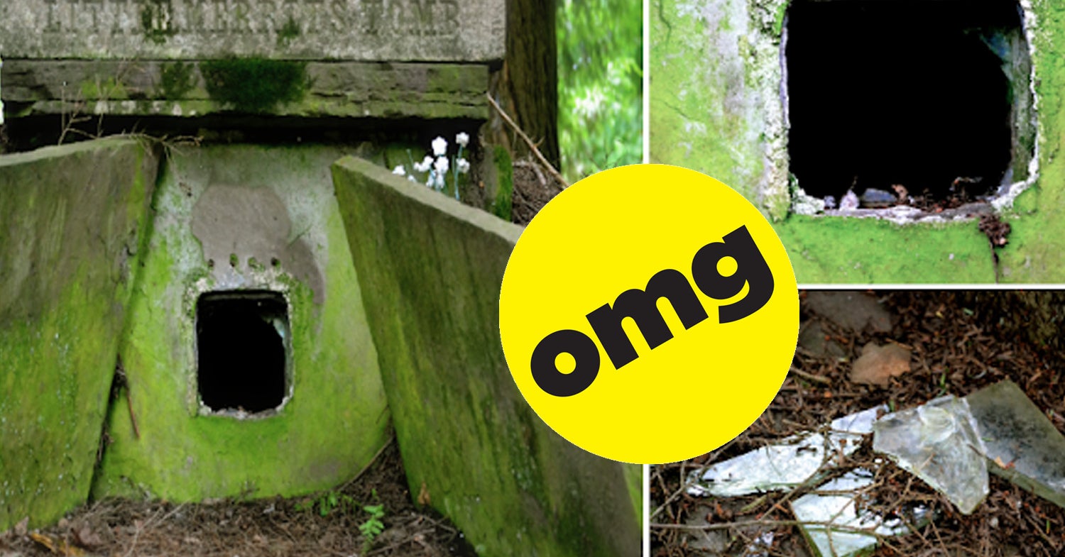 A Little Boy's Grave Has A Window And The Story Behind It Will Restore ...