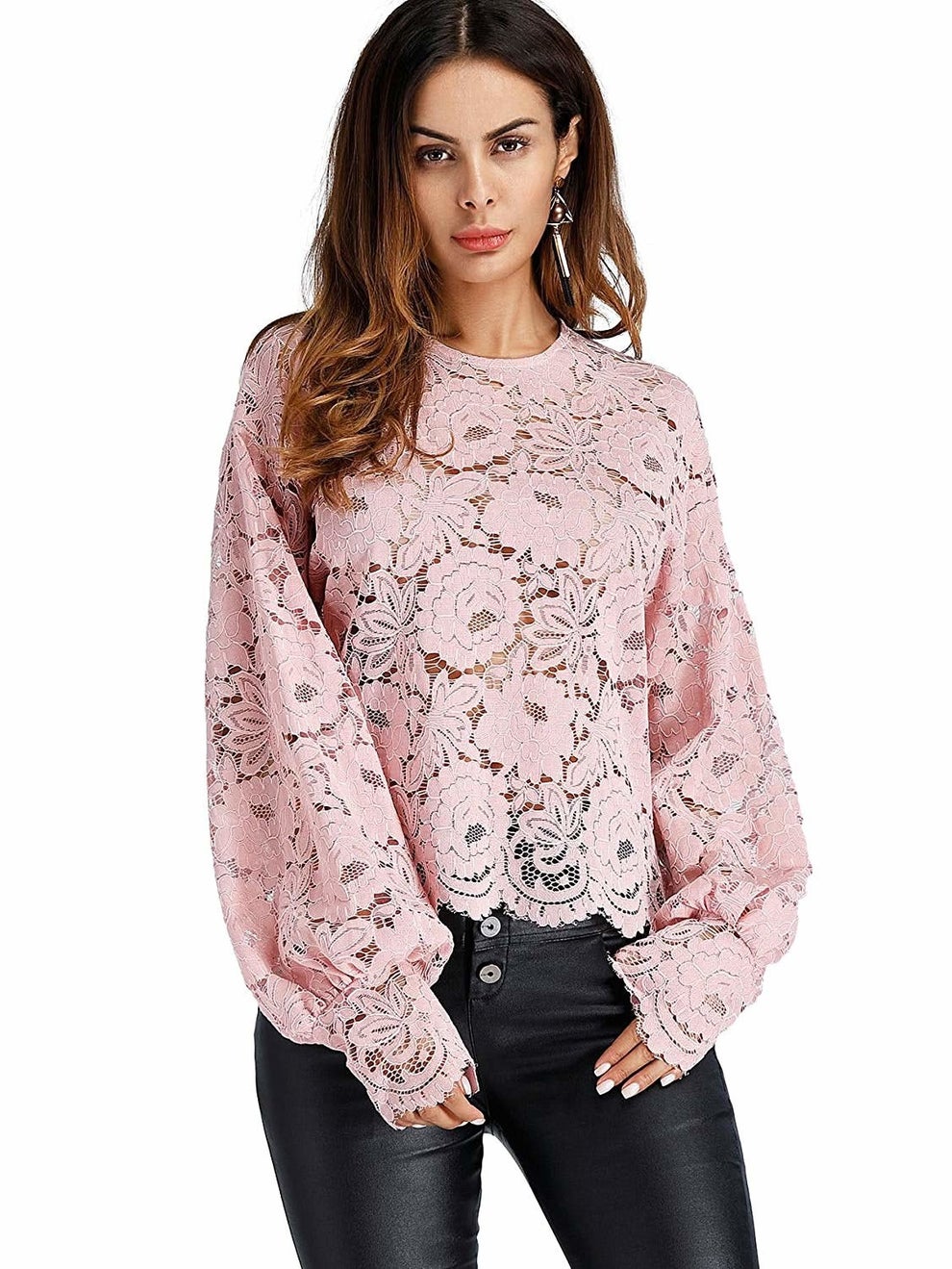 46 Gorgeous Tops To Throw On With A Pair Of Jeans