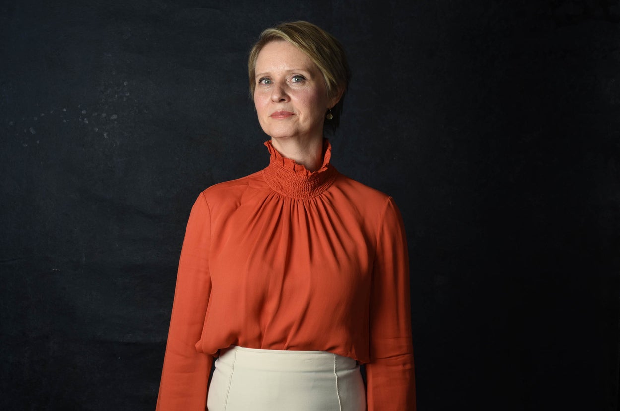 Cynthia Nixon Defends Herself Against Anti-Semitism Attack And Calls ...