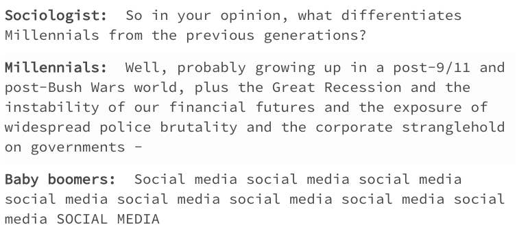 35 Hilarious Statements From Millennials That Prove Why No One Likes Them