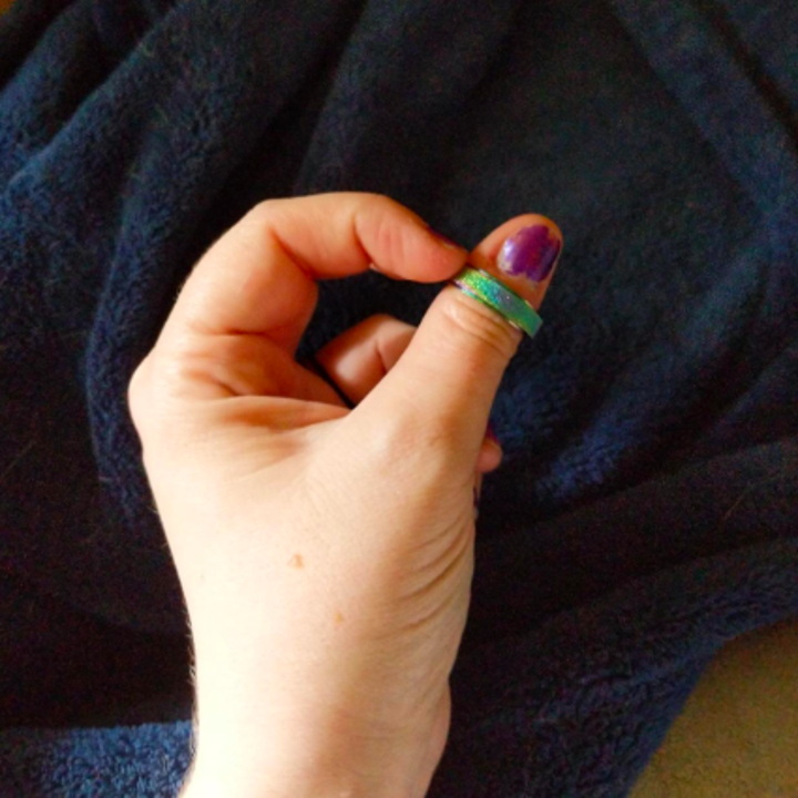 If You've Got A Lot Of Nervous Energy, This Sleek Spinning Ring Might ...