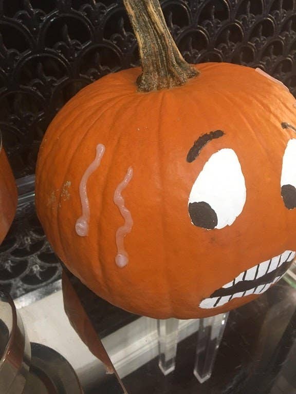 derp face pumpkin