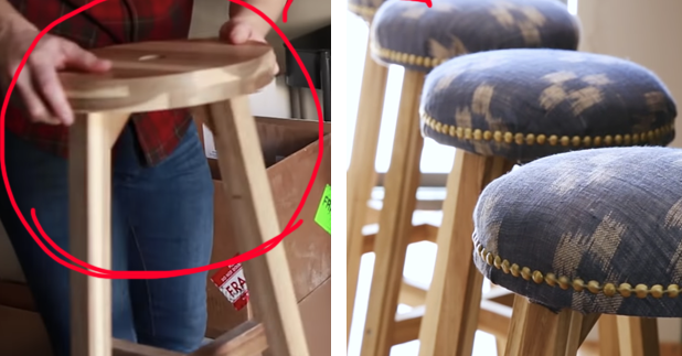 How To Easily Upholster A Stool Step By Step Guide