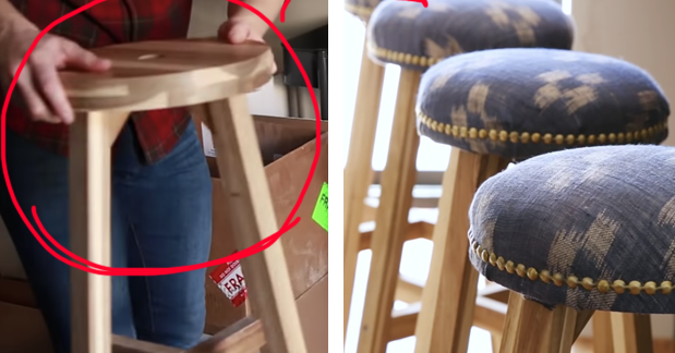 How To Easily Upholster A Stool Step By Step Guide
