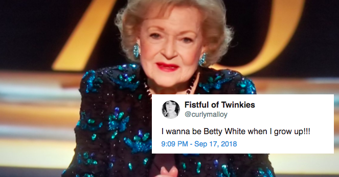 Just 15 Tweets About Betty White At The Emmys Because, Oh My Goodness ...