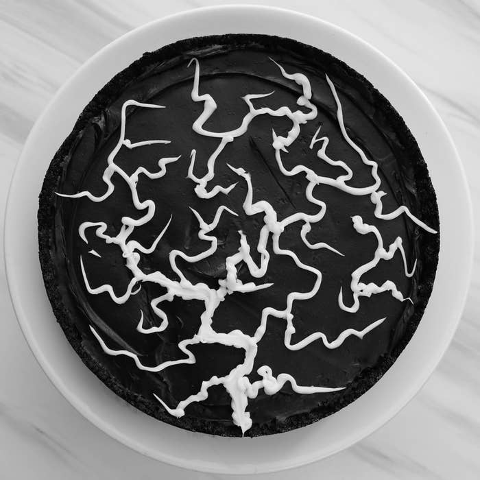 Venom Charcoal Cheesecake