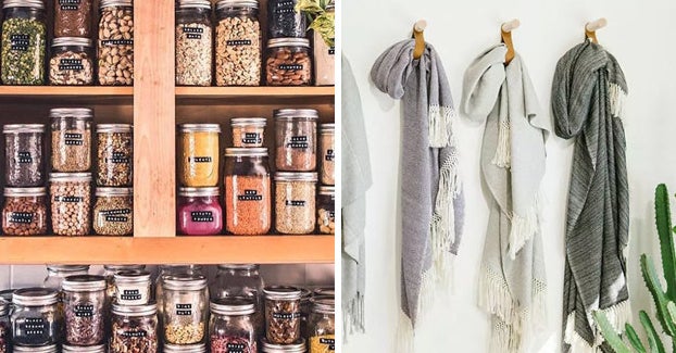 13 Decorative Organization Ideas For People Who Have A Lot Of Stuff
