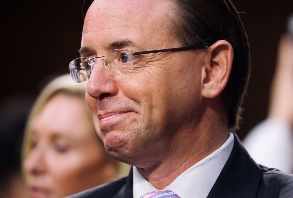 Rod Rosenstein Still Has His Job After Trump Postponed Their Meeting