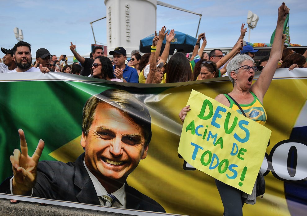 Women Took To The Streets In Thousands To Protest Brazil’s Version Of Trump