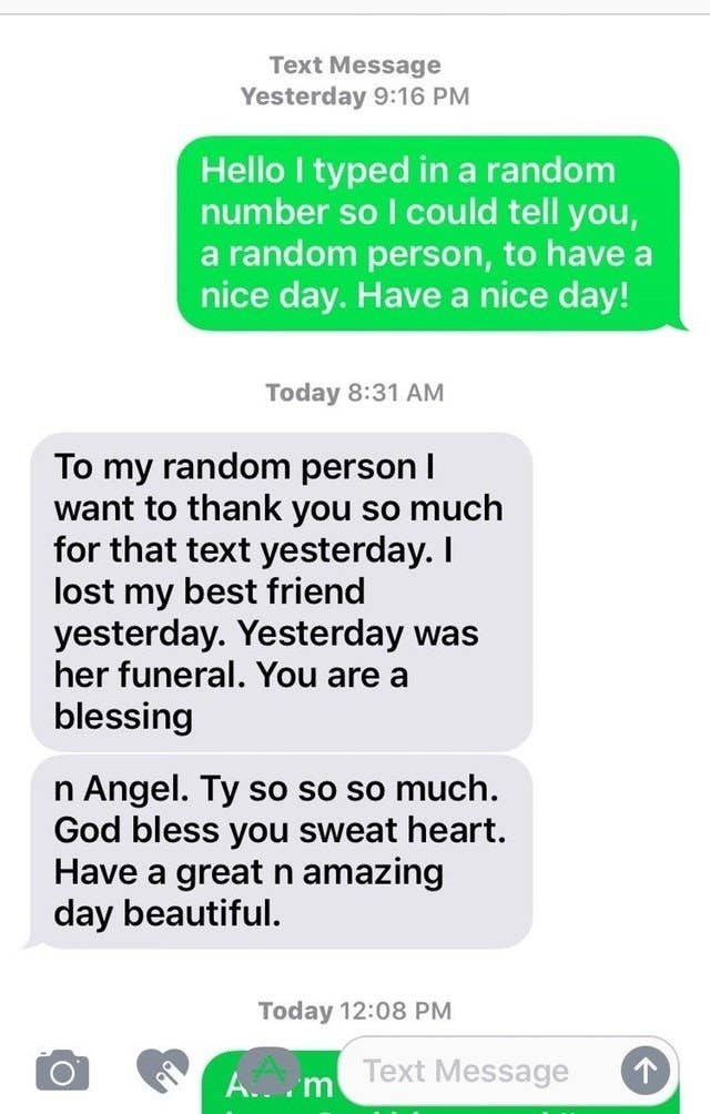 random numbers to text