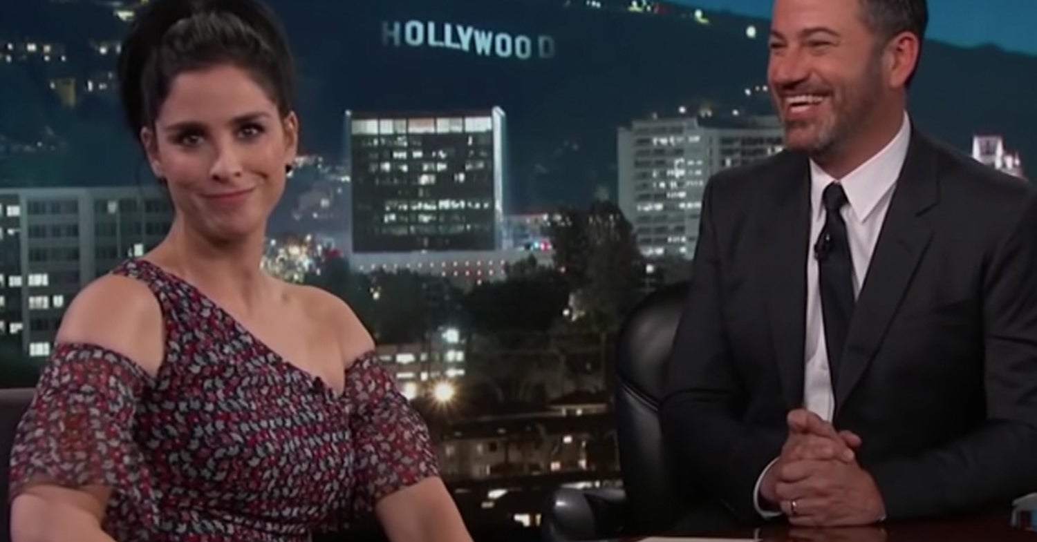 Sarah Silverman And Jimmy Kimmel Ragging On Each Other's Love Lives Is ...