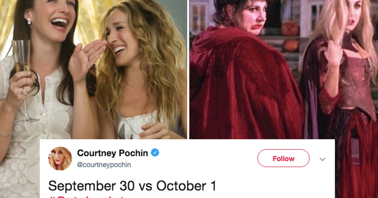 16 Hilarious October 1st Tweets That'll Make You Spoop Your Pants