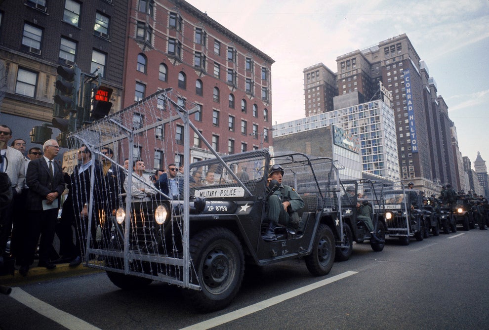These Harrowing Pictures Show How Democrats Protested In 1968