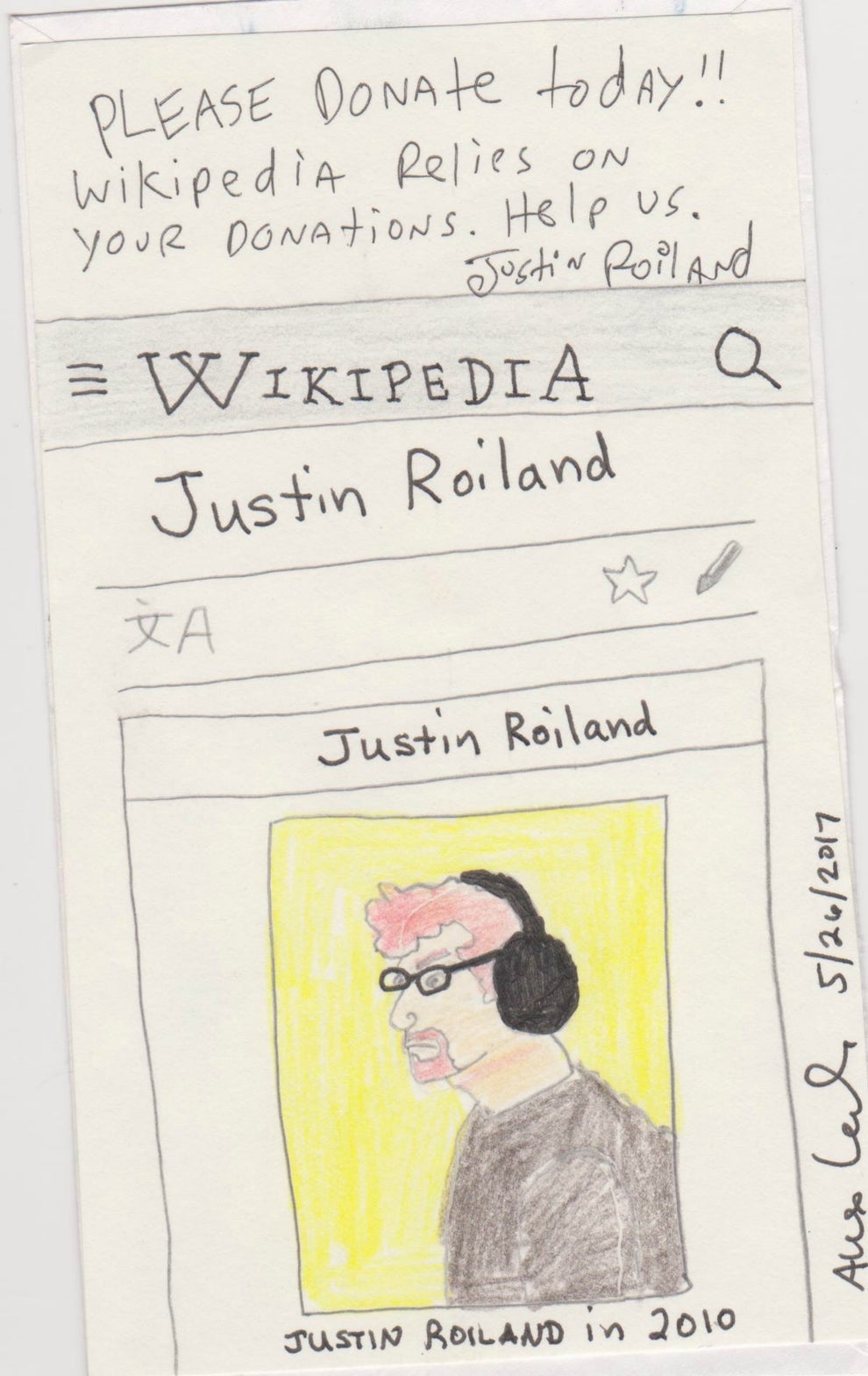 I Spent Five Years Getting Celebrities To Autograph My Dumb Drawings ...