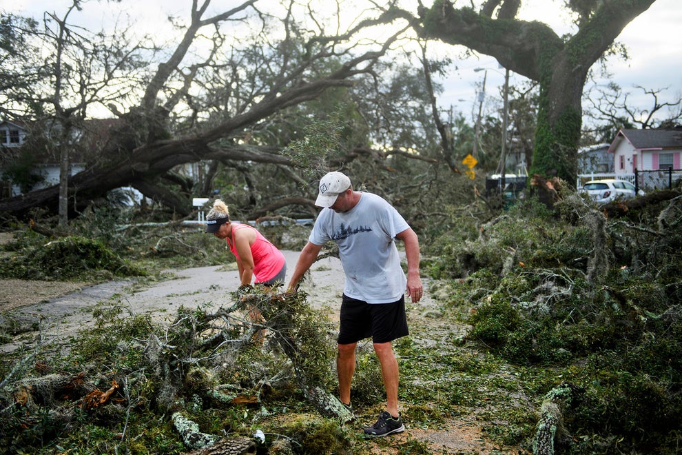 Tragic Images Of Devastation After Historic Hurricane Michael Made Landfall