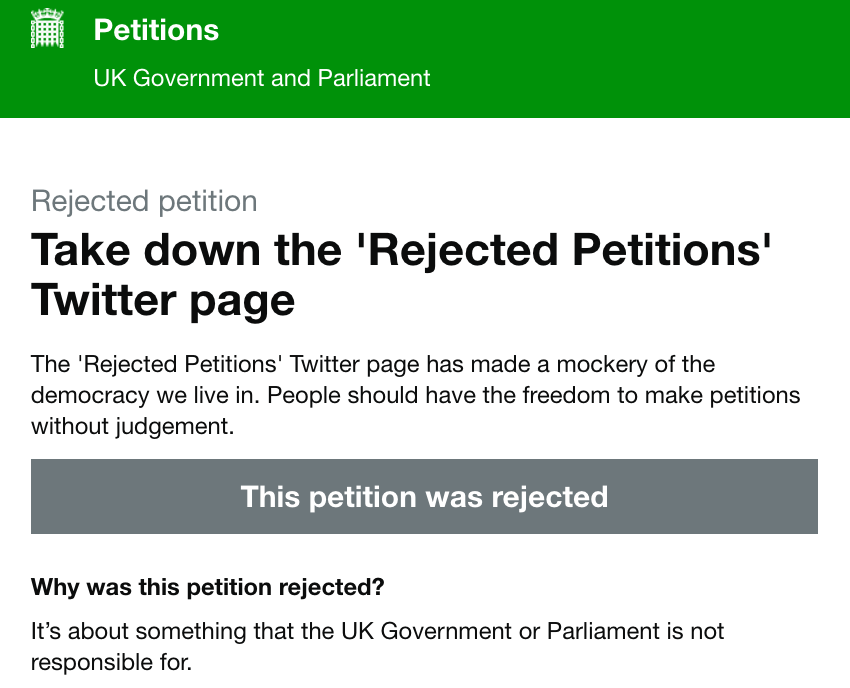 22 Ridiculous Petitions That Were Sadly Rejected By The British Government