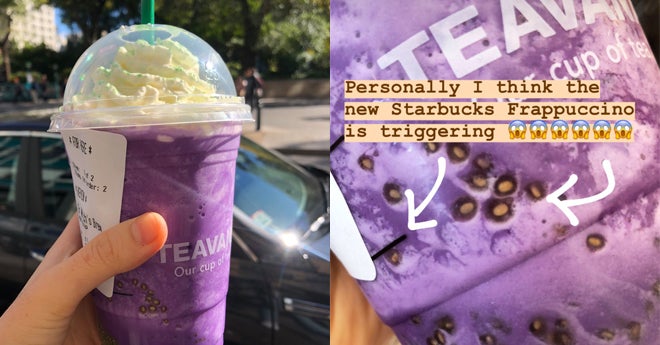 We Tried Starbucks’ Halloween Frapp, And It Tastes As Scary As It Looks