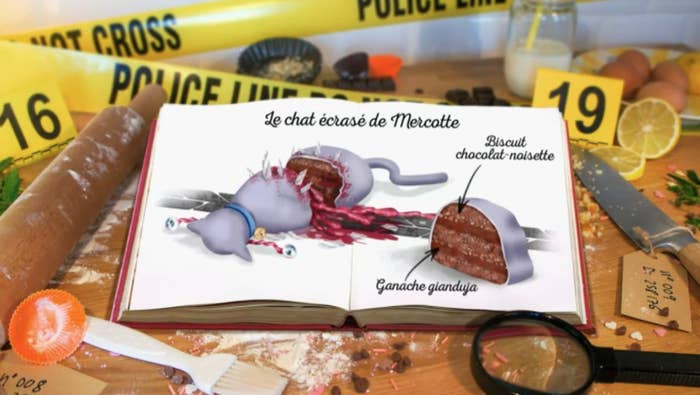 “Bake Off” France Did A Crime Scene–Themed Week And Oh My Goodness