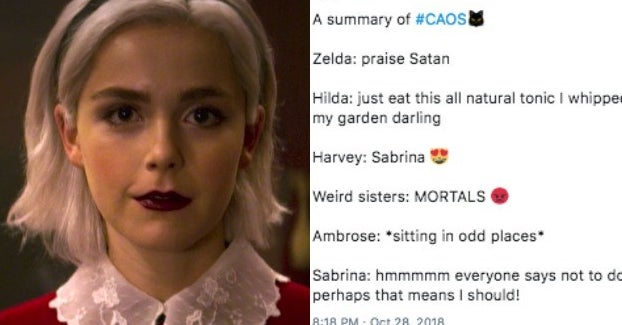 23 "Chilling Adventures Of Sabrina" Tweets That Are Just Perfect AF