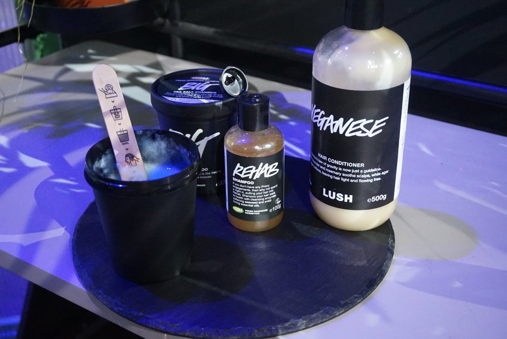 This Is What It's Like To Go To A Massive Lush Store And Showcase