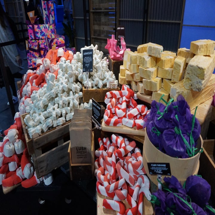 This Is What It's Like To Go To A Massive Lush Store And Showcase