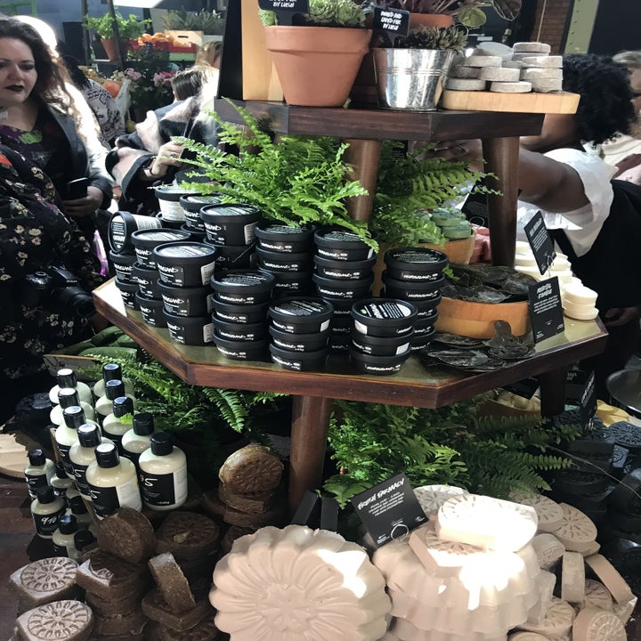 This Is What It's Like To Go To A Massive Lush Store And Showcase