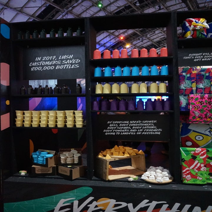 This Is What It's Like To Go To A Massive Lush Store And Showcase