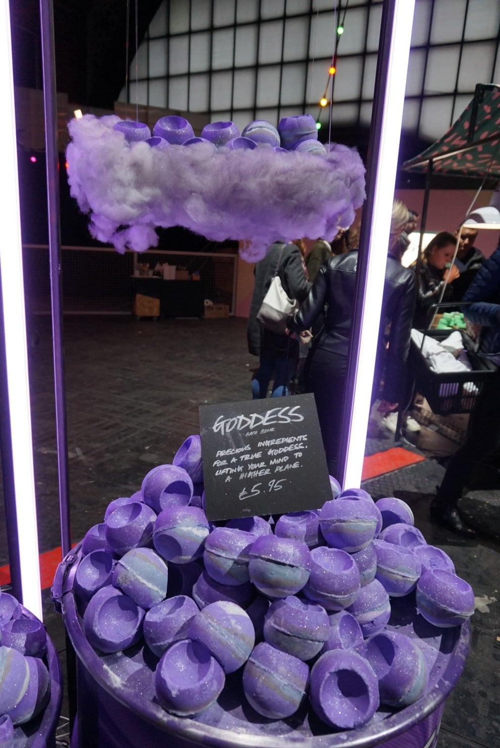 This Is What It's Like To Go To A Massive Lush Store And Showcase