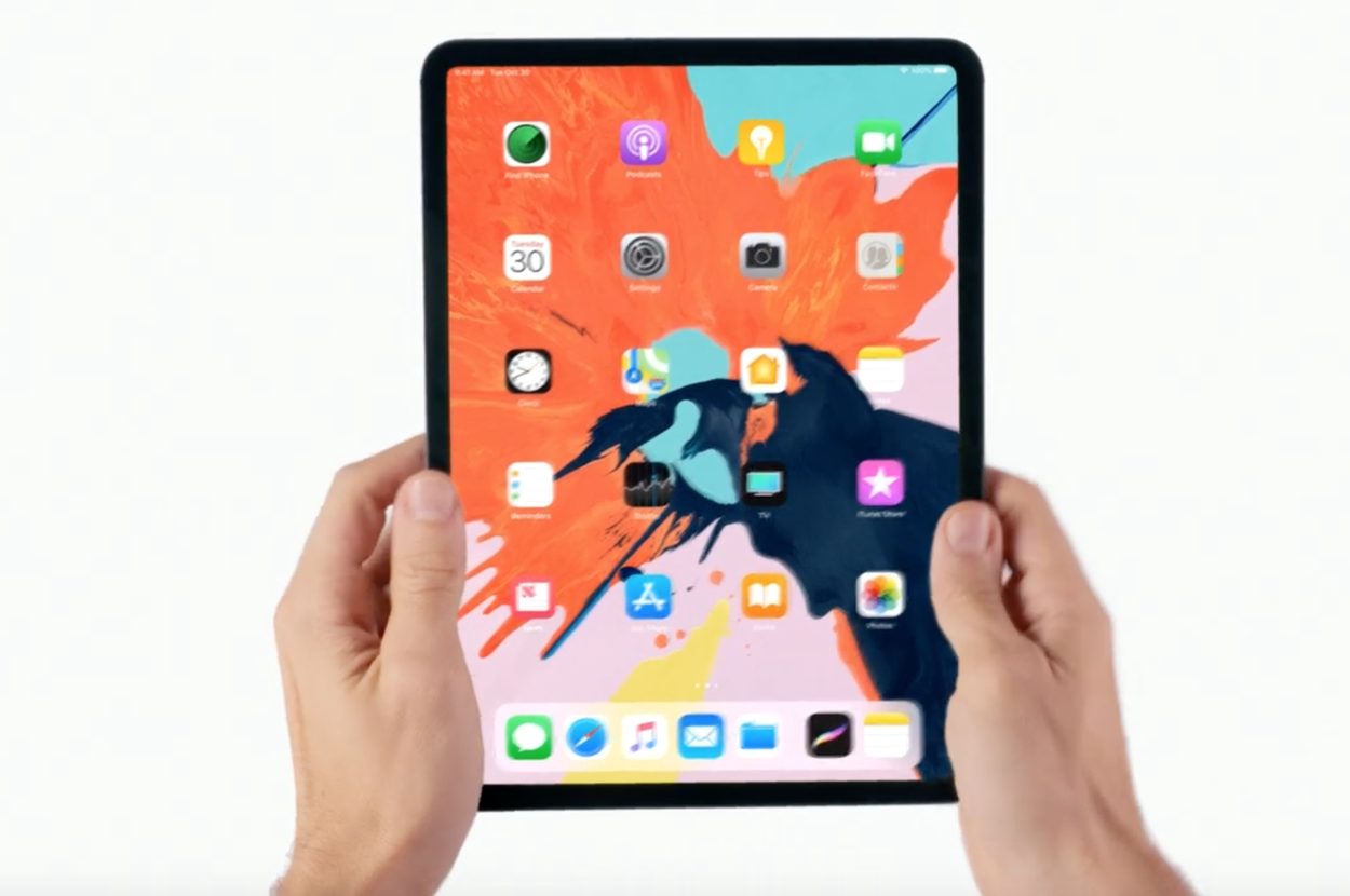 first ipad without home button