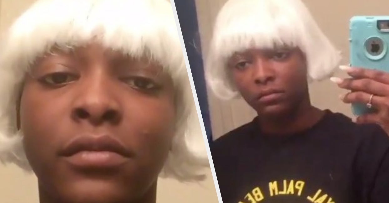 People Are Laughing At This Woman's Wig Fail Video