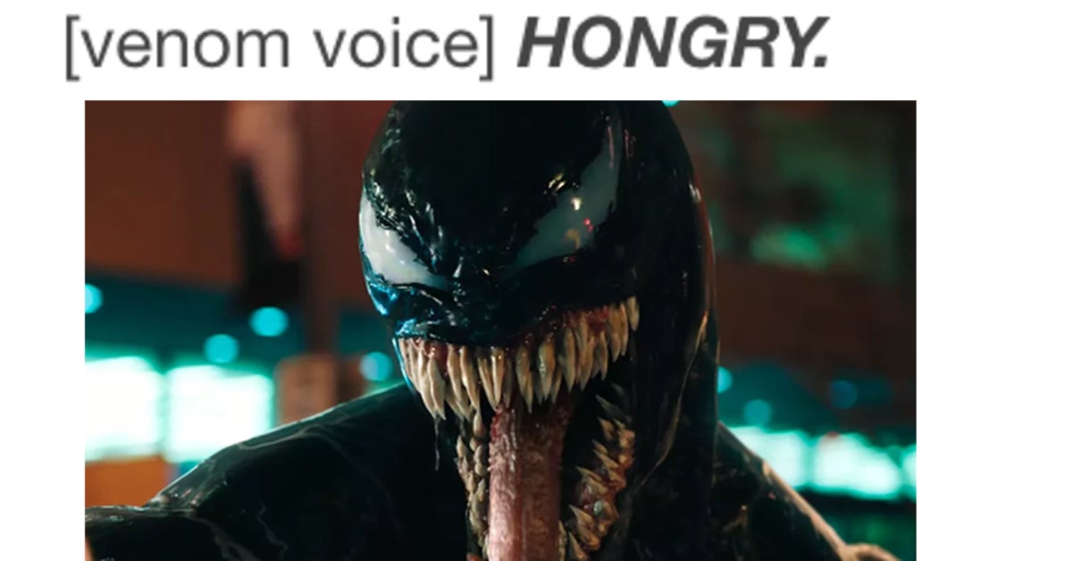 21 Hilarious Tumblr Posts About "Venom" That Are Better Than The Movie