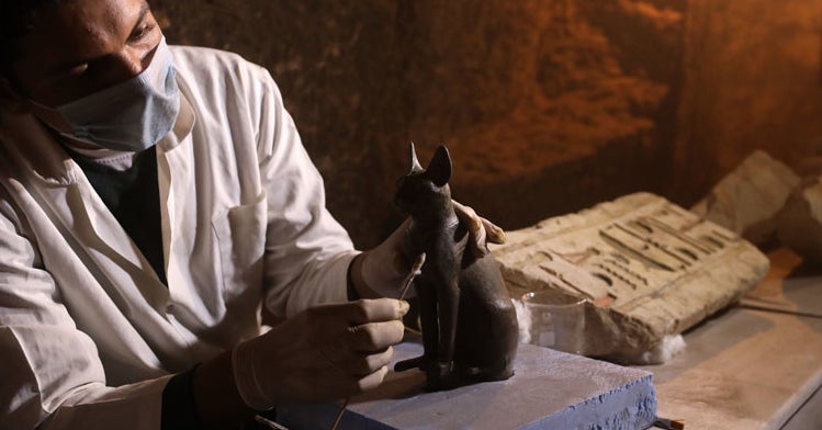 A Tomb Full Of Mummified Cats Has Been Discovered In Egypt